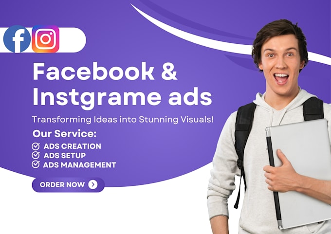 Setup and manage your facebook and instagram ads meta fb, instagram ads ...