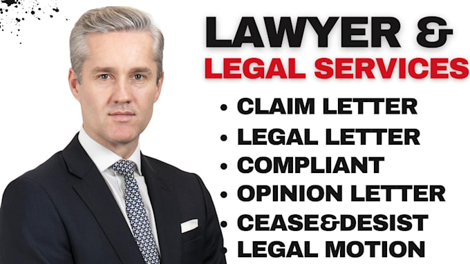 Draft legal motion, tort law case cease and desist letters and legal ...