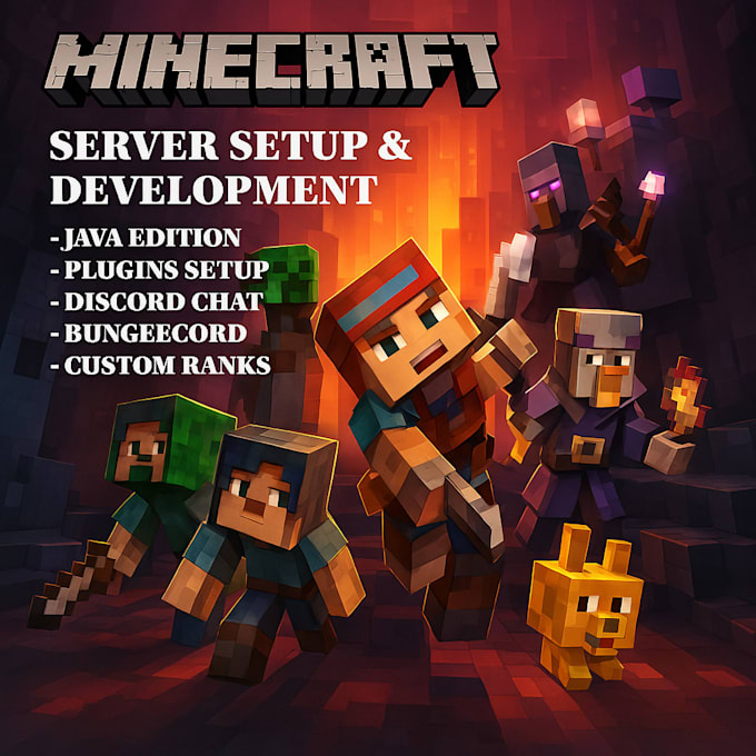 Make and develop your minecraft server as you need by Sluzyy1 | Fiverr