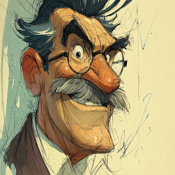 Draw nice cartoons and caricatures by Scowes | Fiverr