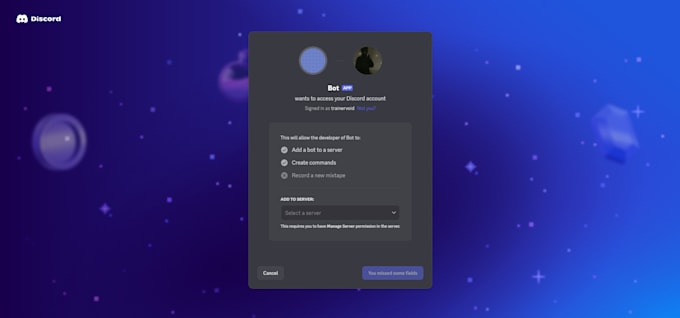 Build a custom discord bot by Justvxid | Fiverr