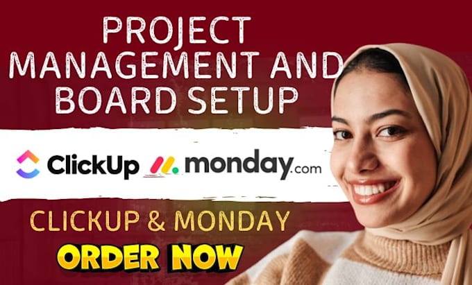 Setup Clickup Project Management Manage Mondaycom Board Trello Notion Template By Saadahlms