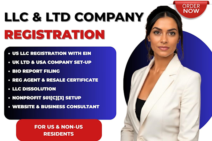 Do us company registration with an office address by Beverlyaw2 | Fiverr