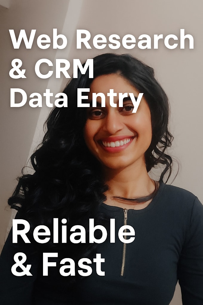Manage data entry, crm, and task tracking by Tanvijatanvi | Fiverr