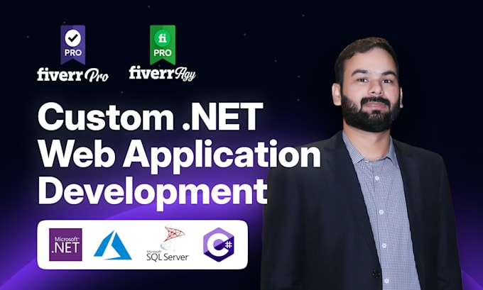 Do custom web app development with asp dot net mvc dot net core microsoft stack by Solvare | Fiverr