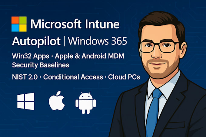 Professionally configure microsoft intune by Azurebyviktor | Fiverr