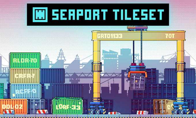 Do pixel art tileset, game assets, sprite sheet and animation, tile map, rpg by Vic_nectar | Fiverr