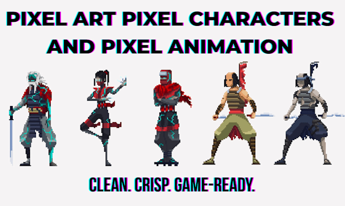 Create pixel art and pixel animation as a pixel artist by Jidexr | Fiverr