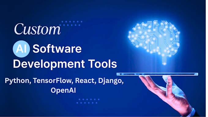 Do custom ai software development ai website development ai sass web application by Dolamaint ...