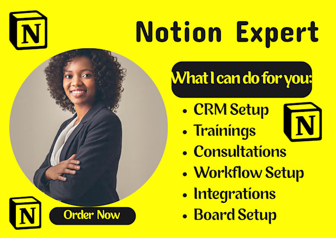 Create notion template in 24hrs, notion automation, website notion database temp by Drex_willam ...