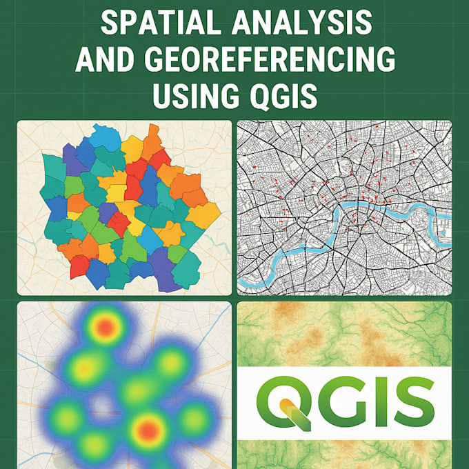 Do gis mapping, spatial analysis, and georeferencing using qgis by Mkdharani513 | Fiverr