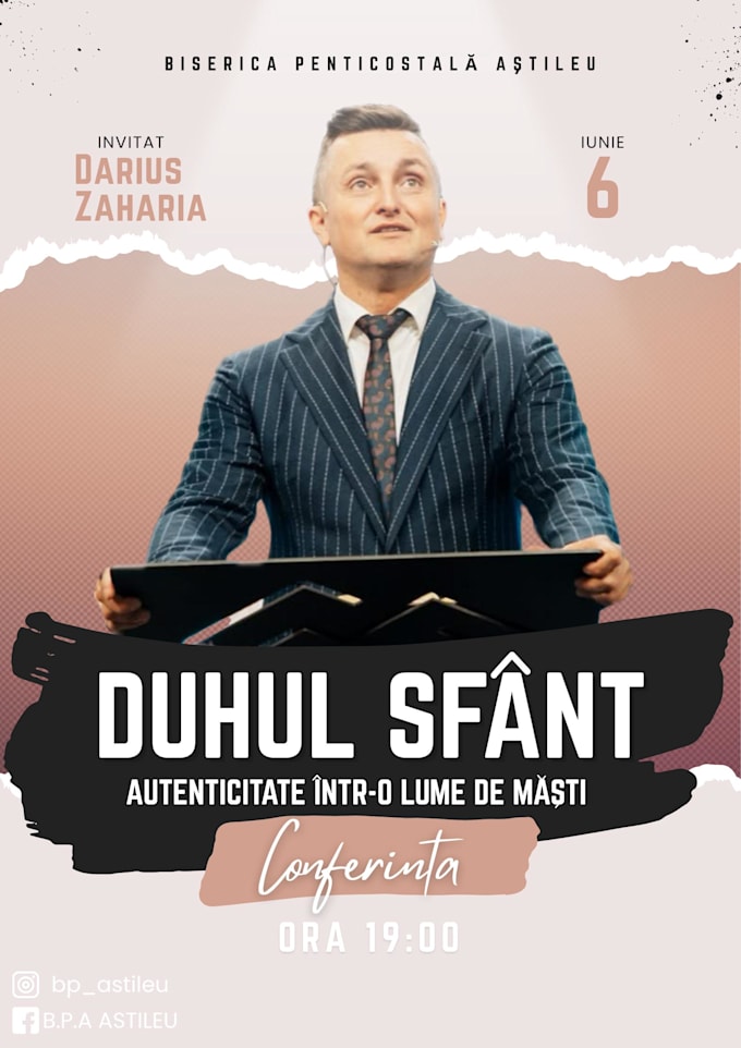 Design a modern and creative promotional poster using canva and ...