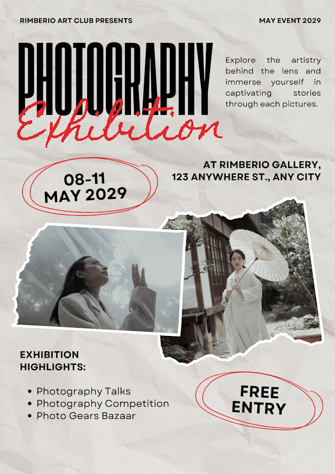 Design an eye catching poster for your business by Ruchalpatil | Fiverr