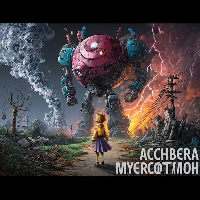 Design awesome custom mecha, cyborg and robot character by Hiretunoa ...