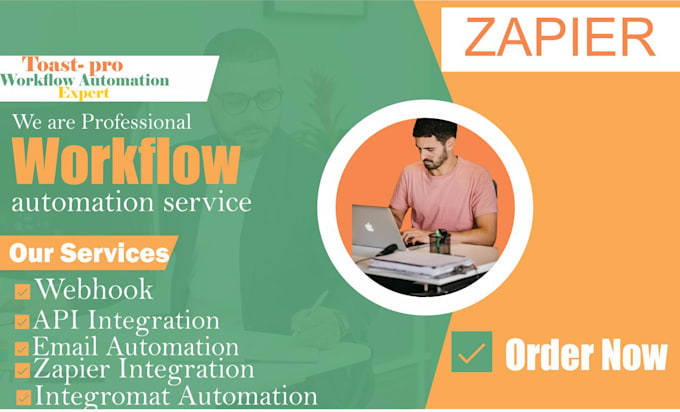 Create custom zapier automations for your business by Toast_pro | Fiverr