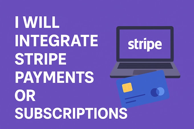 Integrate stripe payments or subscriptions by Devwerk | Fiverr