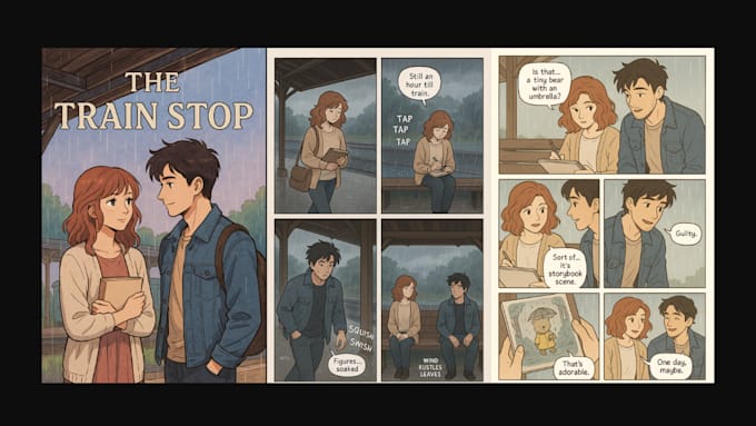 Write comic book script, webcomic, webtoon scriptwriting comic ...