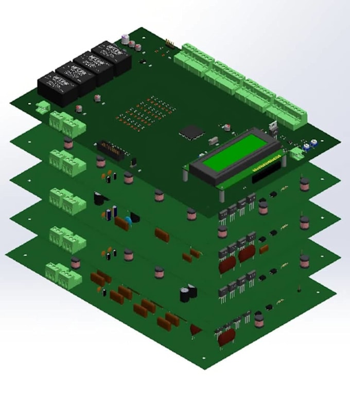 Design schematic, pcb board, pcb layout, circuit design, esp32, esp8266, stm32 by Liam_dan1 | Fiverr
