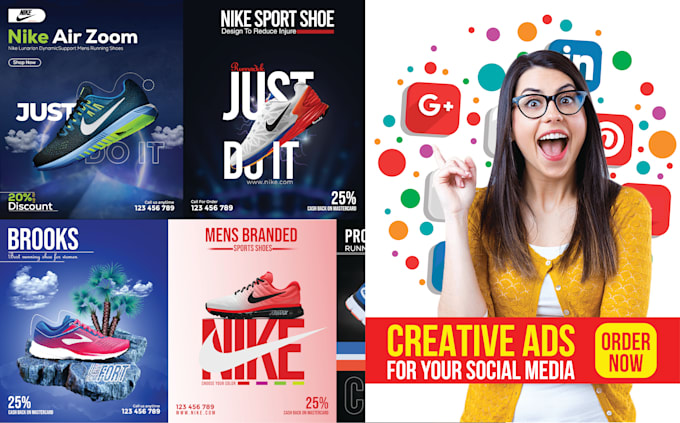 Do highly converting static image ads design for your brand by Ratanovi ...