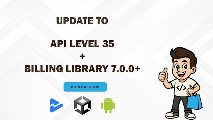 Update your unity app to api level 35 and billing library 7 by ...