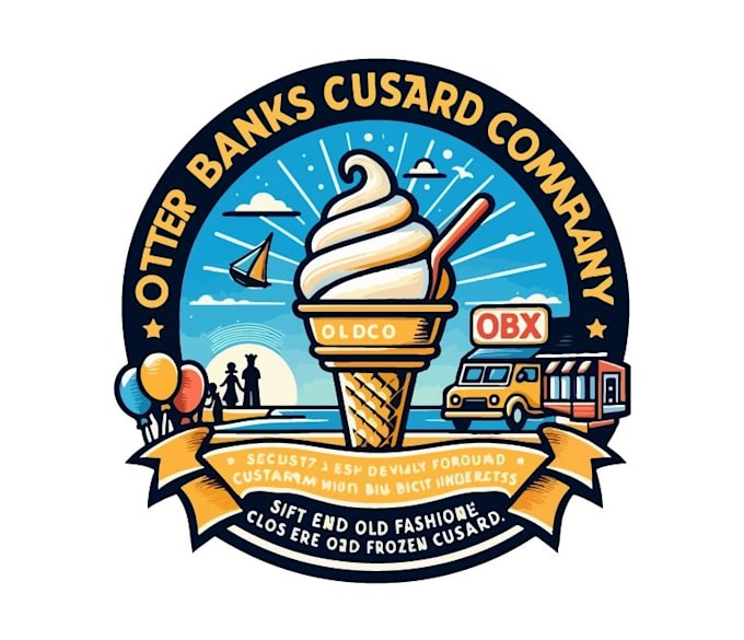 Design professional custard company logo by Gaylord_culous | Fiverr