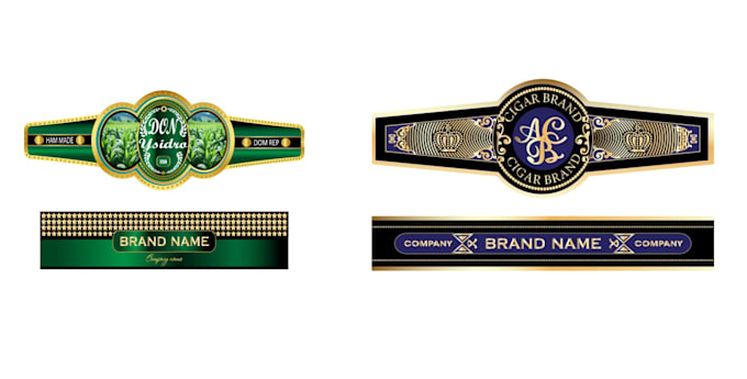 Design premium cigar logo, bands, labels, brands, and box design by ...