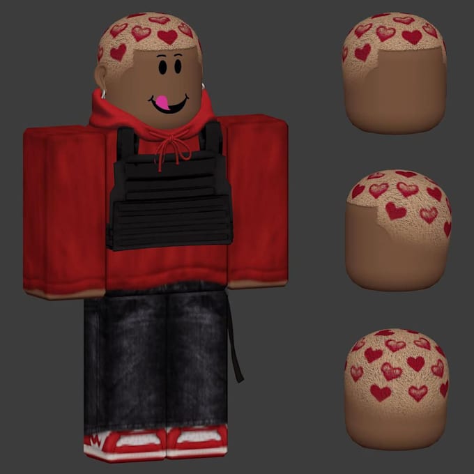 Design personalized roblox model, roblox ugc, ugc accessories, layered ...