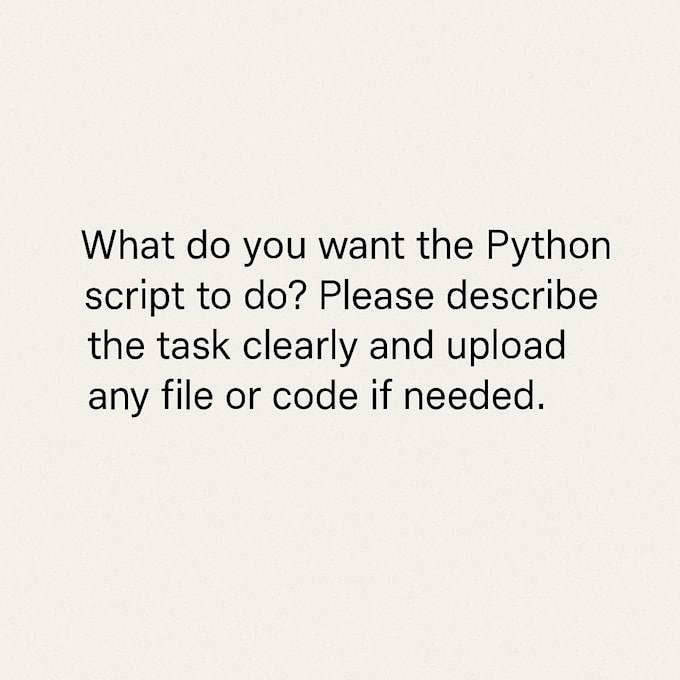 Debug and solve your python code errors by Hitakshi234 | Fiverr