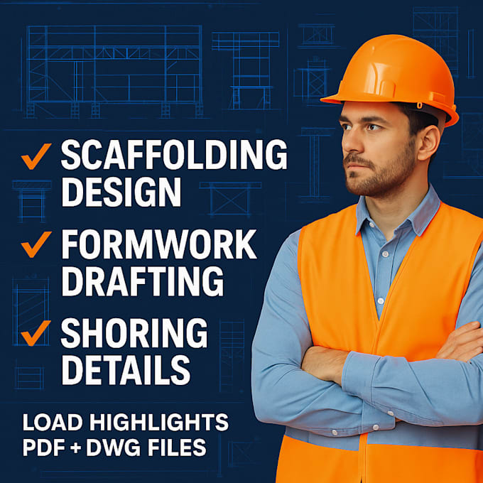 Design Scaffolding Formwork Shoring And Structural Support Systems By Engineer Markk Fiverr