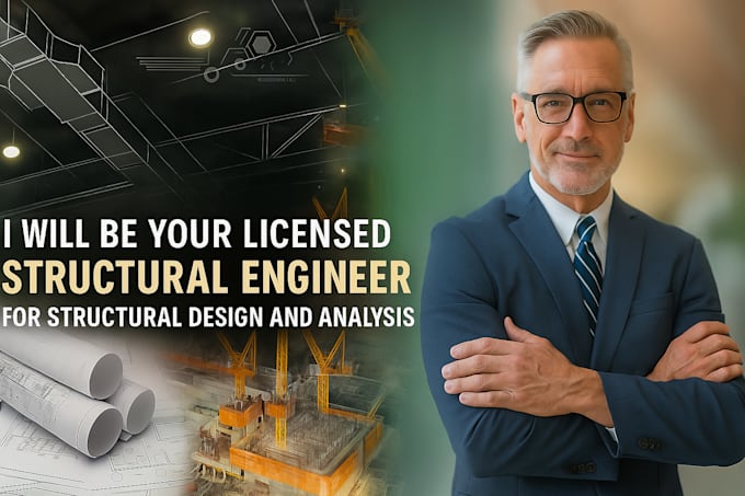 Be your licensed engineer for structural design and analysis by Michael ...
