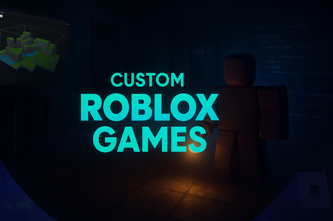 Roblox full game creation, dark room, roblox full game development by ...