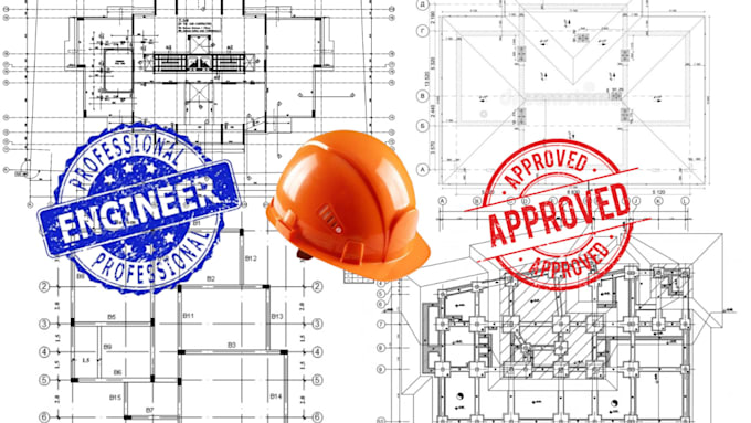 Design, stamp structural plans, structural calculations, beam and ...