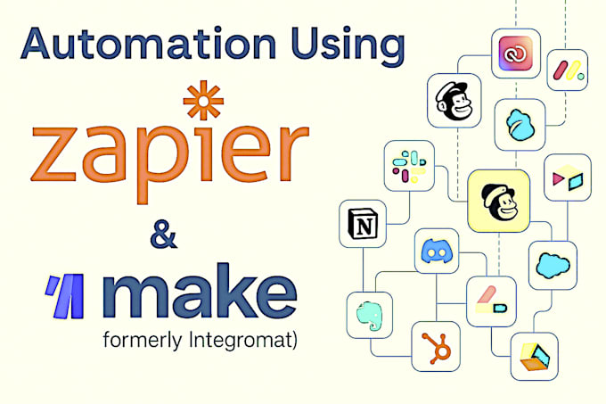 Automate your workflows using make, zapier, n8n and ai tools by Umertec7 | Fiverr