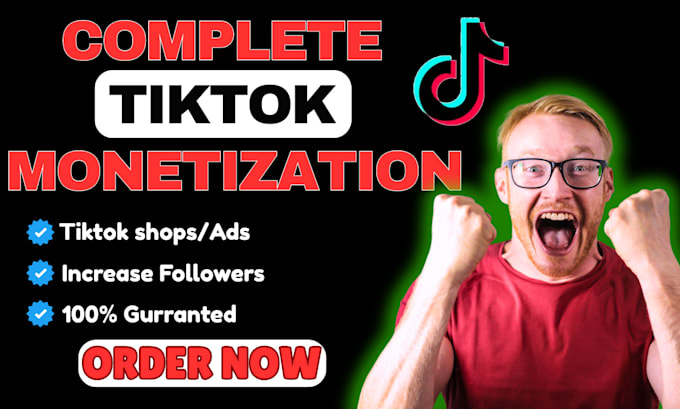 Do complete tik tok monetization organically in creator rewards program by Maroofahmad6 | Fiverr
