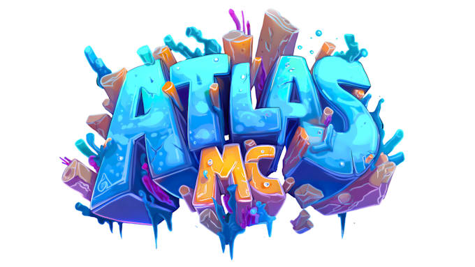 Draw you a minecraft server logo in 1 day by Atlaslogosmine | Fiverr