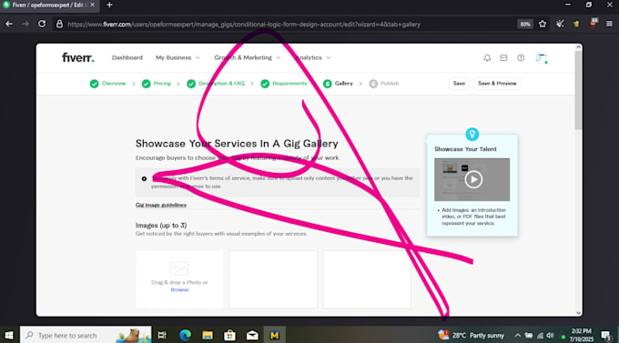 Conditional logic form design account by Opeformsexpert | Fiverr