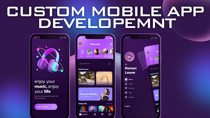 Develop custom flutter mobile app crypto wallet app fintech app for android ios by Jendeji | Fiverr