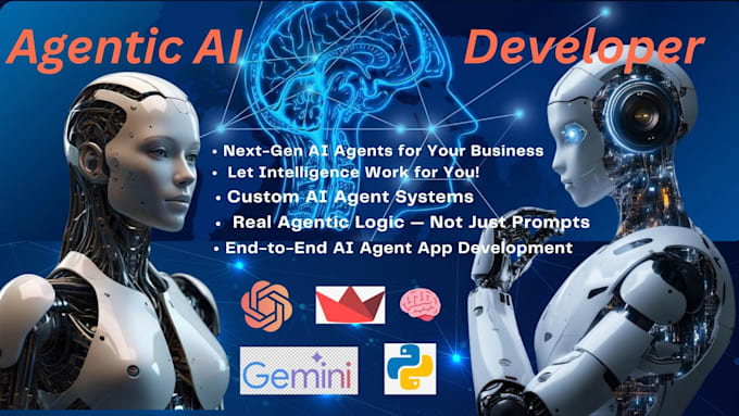 Develop agentic ai agents using openai or gemini sdk to automate tasks by Webgentic_ | Fiverr