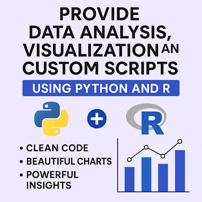 Provide Data Analysis Visualization And Custom Scripts Using Python And R By Zubairwebflow