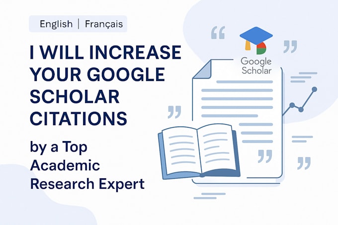 Increase your google scholar citations by Jenetembrow | Fiverr