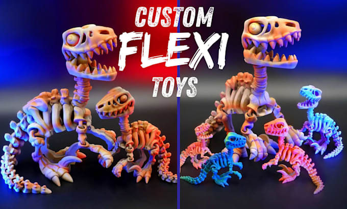 Sculpt 3d articulated model 3d bjd flexi model animal model 3d toy for ...