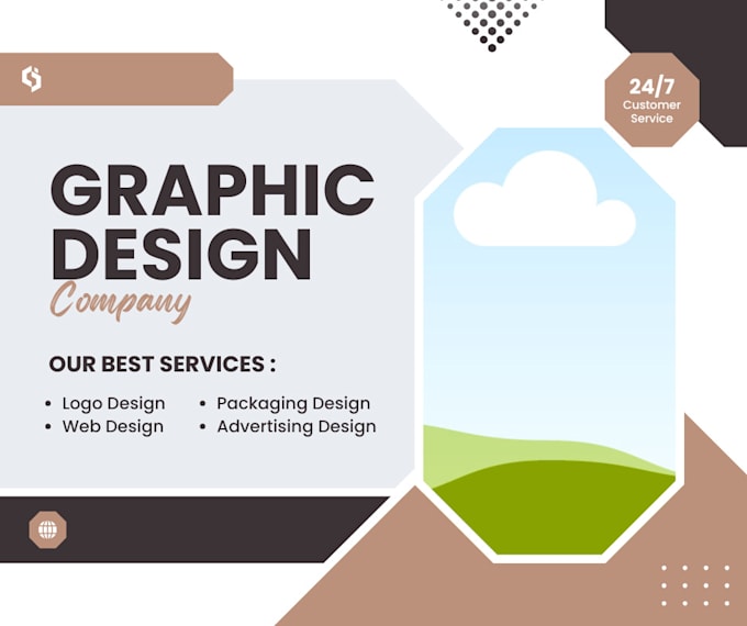 Create stunning and professional graphic designs for your brand or ...
