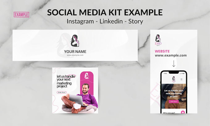 Design custom social media posts and a branding kit by Designbydimi3 ...