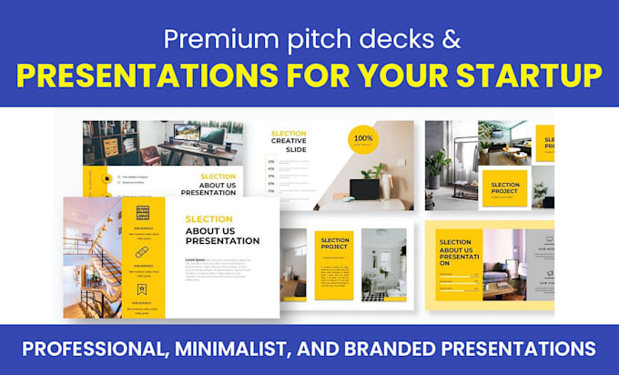 Design professional pitch decks and business presentations by ...