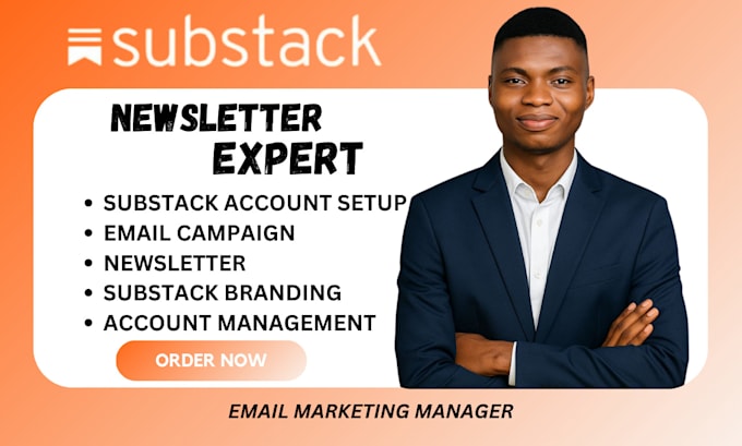 Setup substack account substack email newsletter template manage ...