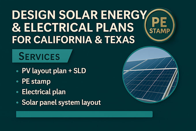 Review, pe stamp solar, pv layout and electrical plans for california ...
