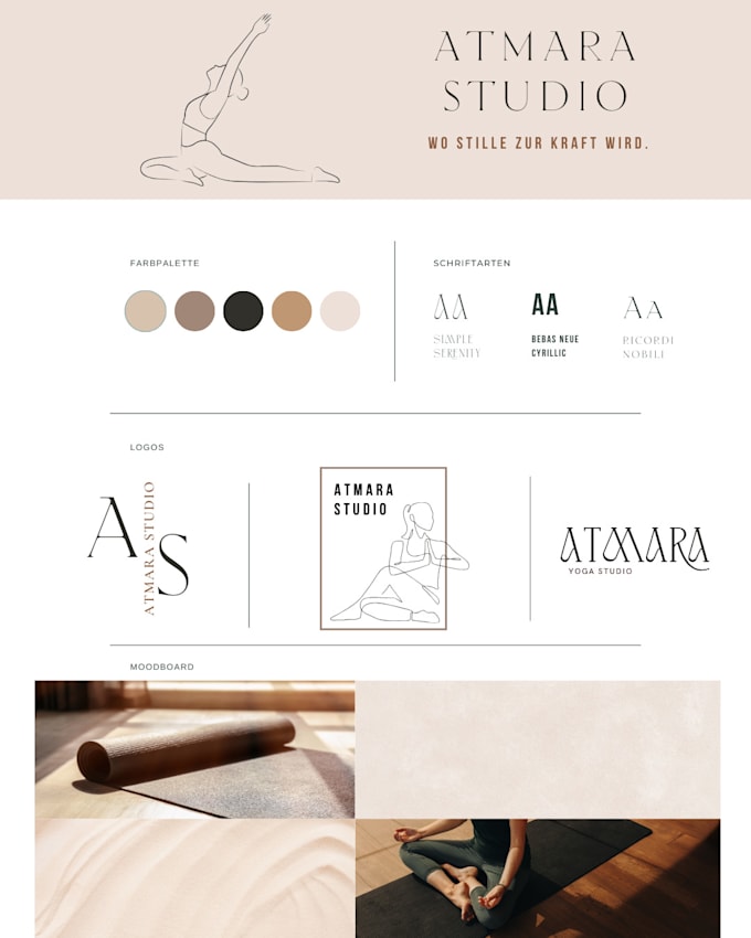 Design a minimalist branding kit for your clear brand identity by ...