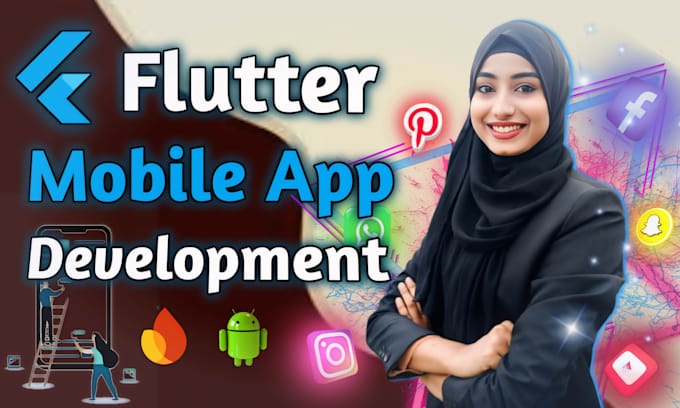 Do app development as a flutter developer by Ssnexasoft | Fiverr