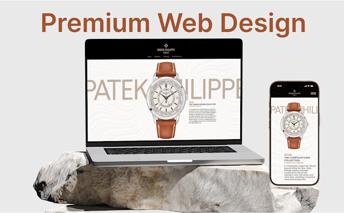 Design a luxury product landing page for your brand by Maria_mee | Fiverr