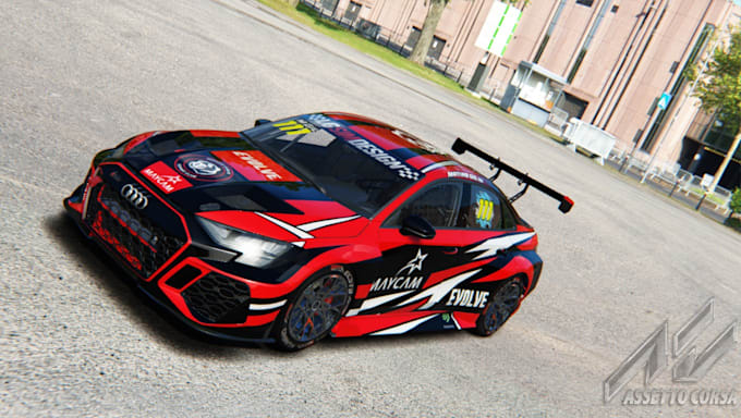 Design professional sim racing liveries for your car mod by Lgsimdesign ...